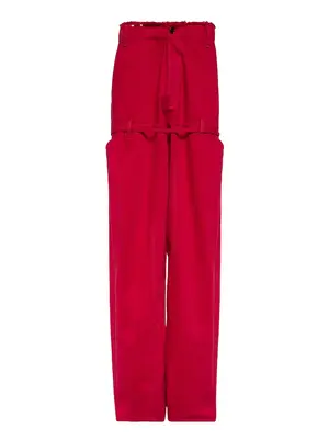 Jacquemus Le De Nîmes Wide-leg Jeans - Red