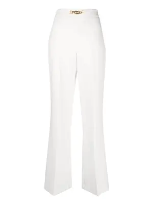 TWINSET Flared Trousers - White
