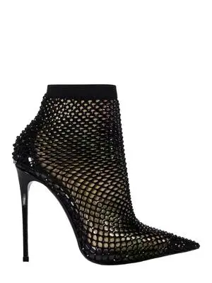 LE SILLA Gilda 120mm Ankle Boots - Black
