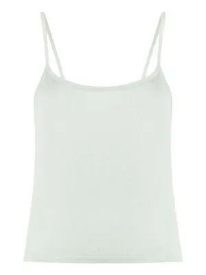 TEDDY CASHMERE Rapallo Tank Top - Green