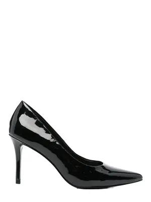 Versace 90mm Faux-leather Pumps - Black