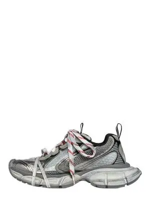 Balenciaga 3xl Panelled Lace-up Sneakers - Grey