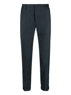 Paul Smith Tapered-leg Wool Chinos - Blue