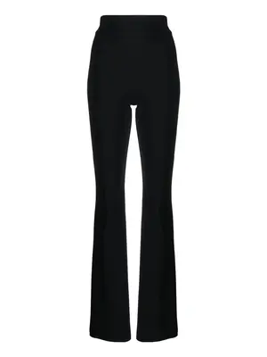 Chiara Boni La Petite Robe Venusette Flared Trousers - Black