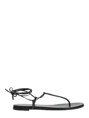 GIANVITO ROSSI Leather Thong Sandals
