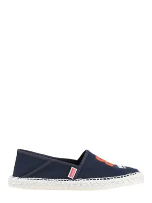 Kenzo Espadrilles With Appliqués Navy Blue