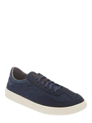 Olukai OluKai Pūliki Lace-Up Sneakers Blue Depth / Vintage Indigo