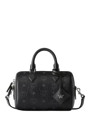 Mcm Ella Boston Bag - Black