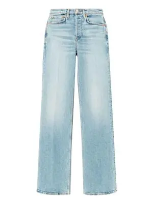 RE/DONE Straight-leg Jeans - Blue