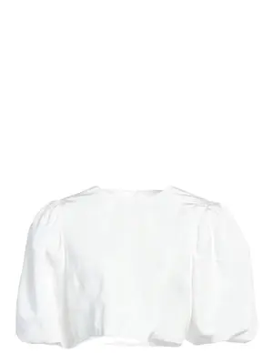 MSGM MSGM Shantung Crop Top