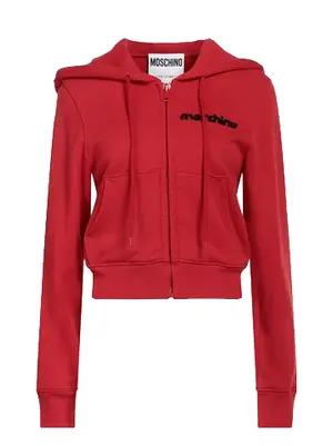 Moschino Cotton Sweatshirt - Red