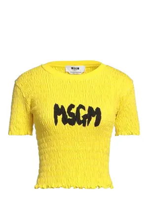 MSGM T-shirt - Yellow