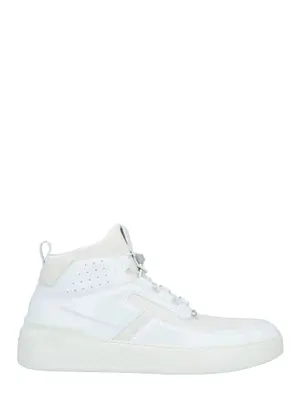 TOD'S NO CODE Tod's No_code Sneakers Size Soft Leather, Textile Fibers - White