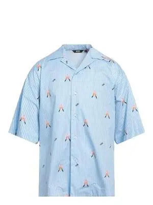 Gcds Shirt Size Cotton - Blue