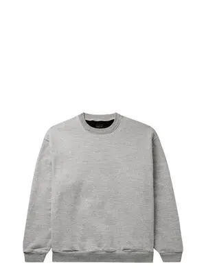 Kapital Patchwork Cotton-blend Jersey Sweatshirt - Gray