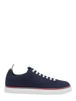 Thom Browne Canvas Sneakers - Navy
