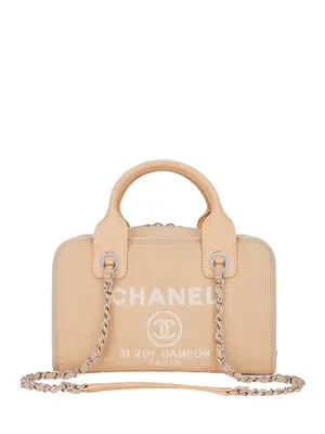 Chanel Deauville Handbag - Beige