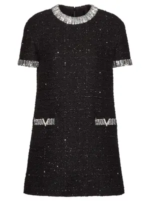VALENTINO Valentino Garavani Glaze Tweed Mini Dress