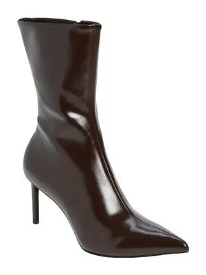 Jeffrey Campbell Everynight Pointed Toe Bootie - Coffee Wax
