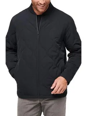 Travis Mathew TravisMathew Come What May Quilted Jacket Black