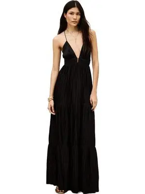 Ba&sh Wasta Maxi Dress - Black