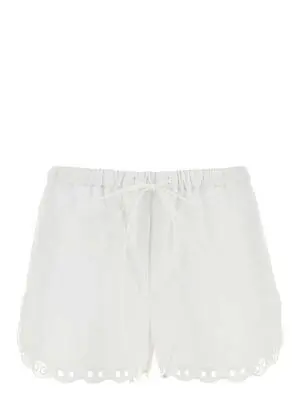 Gucci Poplin Shorts - White