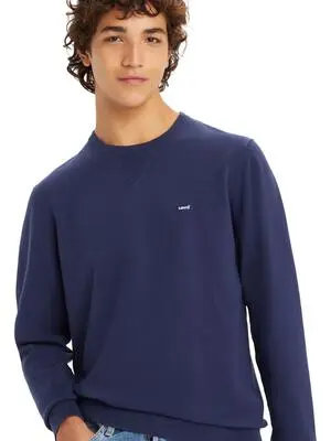 LEVI'S Lightweight Housemark Logo Sweater - Naval Academy