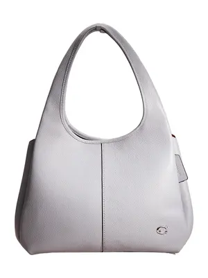 COACH Lana Shoulder Bag Silver/grey Blue