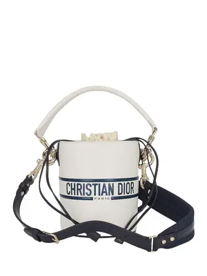 Dior Vibe Bucket Bag - White