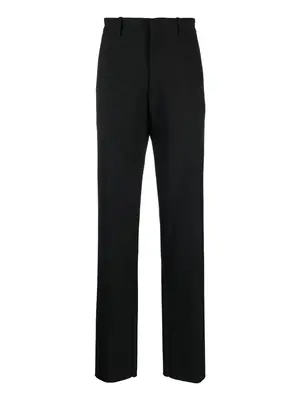 Off-White Straight-leg Tailored Trousers - Black