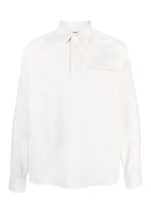 Orlebar Brown Long-sleeve Cotton Shirt - White