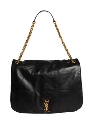 Saint Laurent Saint Laurent Jamie 4.3 Patchwork Leather Tote Nero