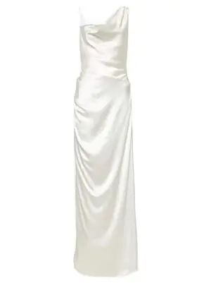 VIVIENNE WESTWOOD Bridal Minerva Silk Satin Gown - White