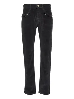 UNDERCOVERISM Studded Corduroy Slim Pants - Black