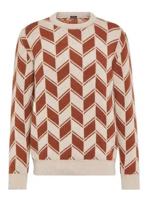 Kiton Cashmere Intarsia Sweater - Multicoloured