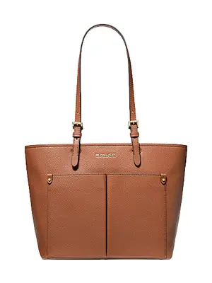 Michael Kors Jet Set Medium Pocket Tote Bag - Brown