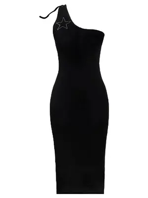 MANGANO Midi Bodycon Dress Black