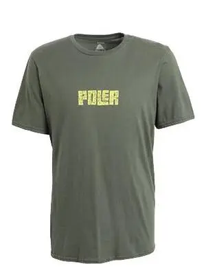 POLER Devils Canyon T-shirt T-shirt Size Cotton - Green