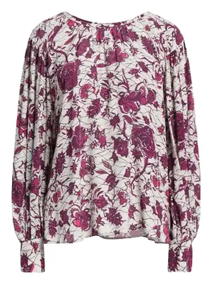 SOLOTRE SOLOTRE Bohemian Floral Print Blouse
