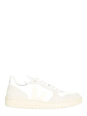 VEJA V- Leather Sneakers - White