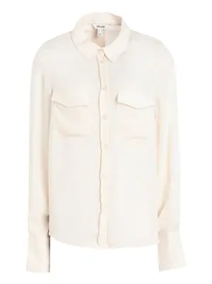 Vero Moda Recycled Polyester Shirt Beige