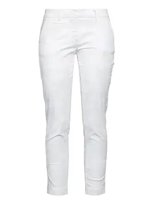 MASON'S Slim-leg Trousers - Off White