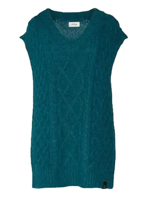 OTTOD'AME Knitted Sleeveless Top - Green