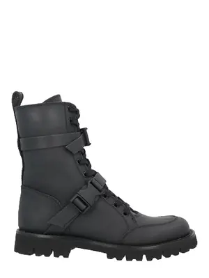 ADD X BALDININI ADD X BALDININI Calfskin Combat Boots Black