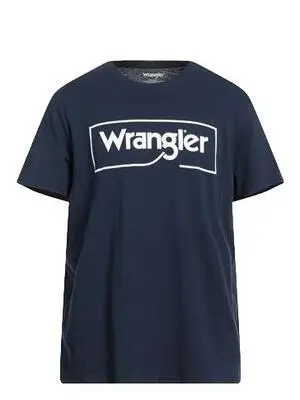 Wrangler T-shirt Size Organic Cotton - Navy Blue