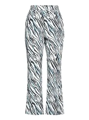 SILVIAN HEACH Flared Cut Pants - White