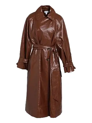 TOPSHOP TOPSHOP Cotton Trench Coat