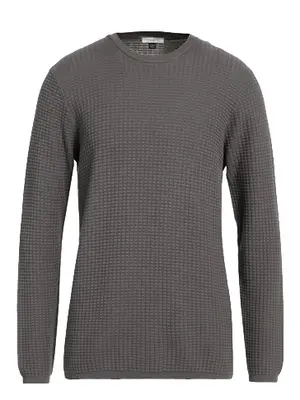 PAOLO PECORA PAOLO PECORA Knitted Cotton Sweater Grey