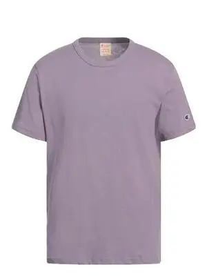 Champion Reverse Weave T-shirt Size Cotton - Purple
