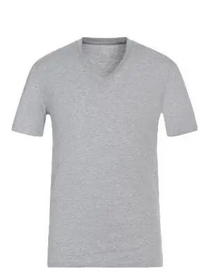 Armani Exchange Man T-shirt Tomato Red Size Xs Pima Cotton Grey